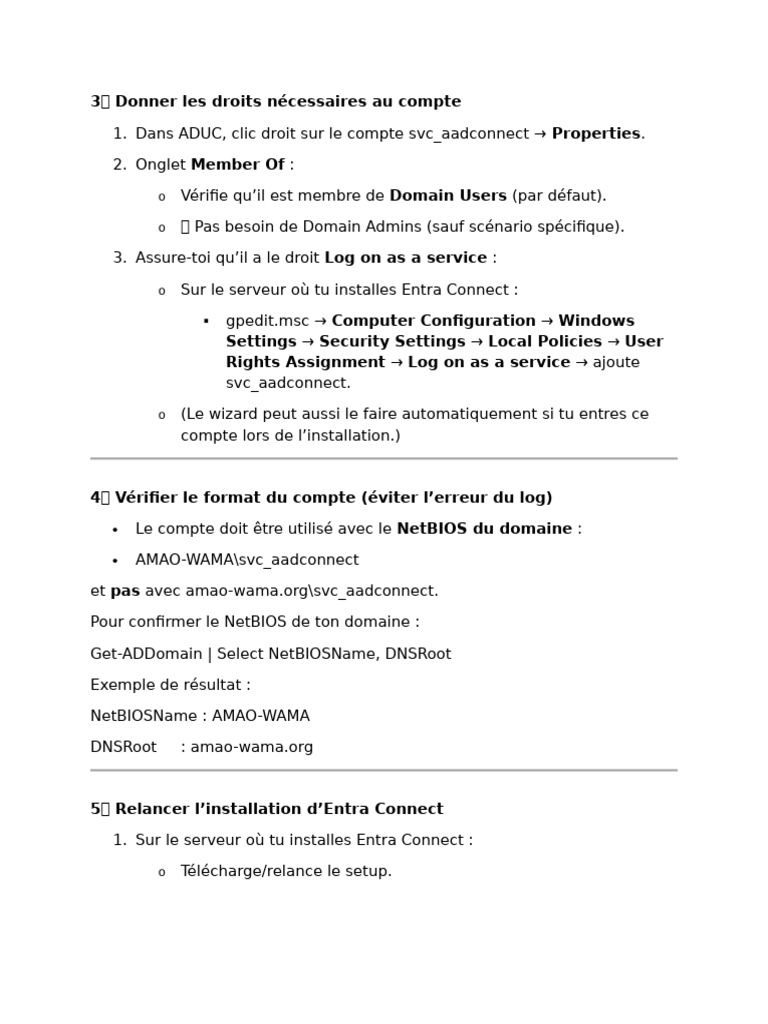 Aad Connect | PDF