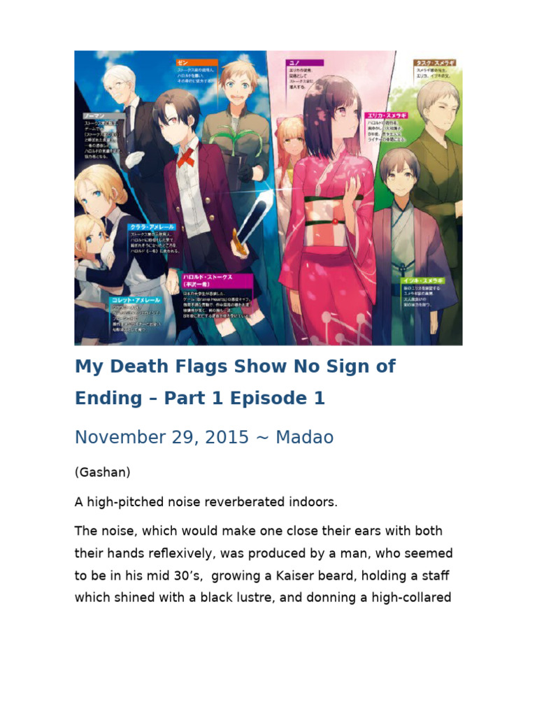 My Death Flags Show No Sign of Ending | PDF | Cost Of Living