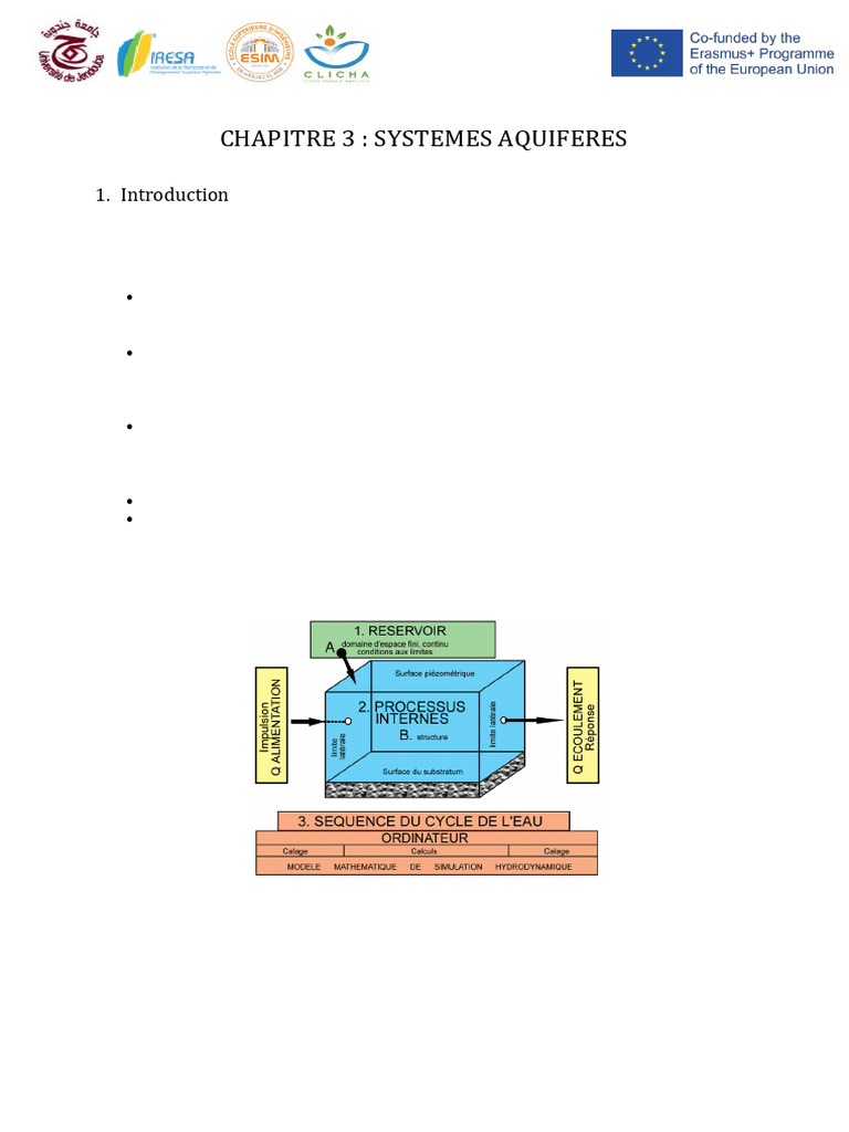 Chapitre 3 - Systèmes Aquifères | PDF | Hydrogéologie | Étendue d'eau