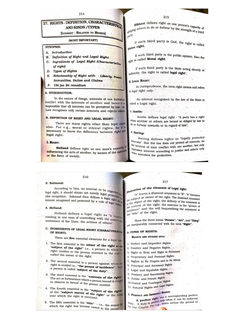 Rights Types | PDF