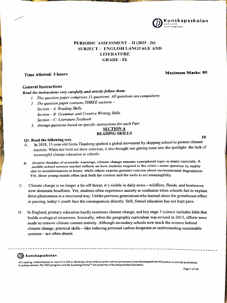 Adobe Scan Sep 10%2C 2025 %281%29 | PDF | Climate Change | Curriculum