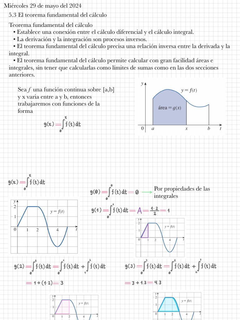 Clase3-Cálculo-Integral | PDF | Integral | Objetos matemáticos