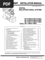 Sharp C535 Installation Manual | PDF | Fax | Humidity