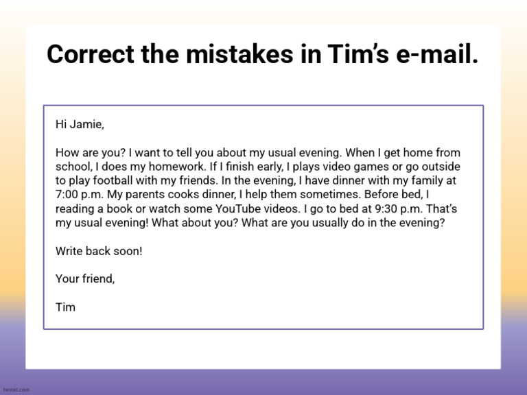 Daily Routine Handout.pptx | PDF