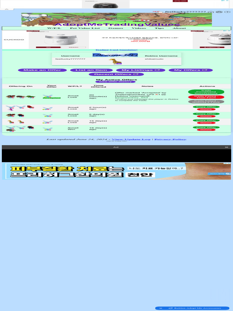 Roblox Adopt Me Trading Values - Find Fair Trades Quickly | PDF
