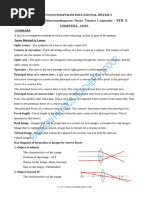 Lens Sign Conventions Explained | PDF | Optics | Light