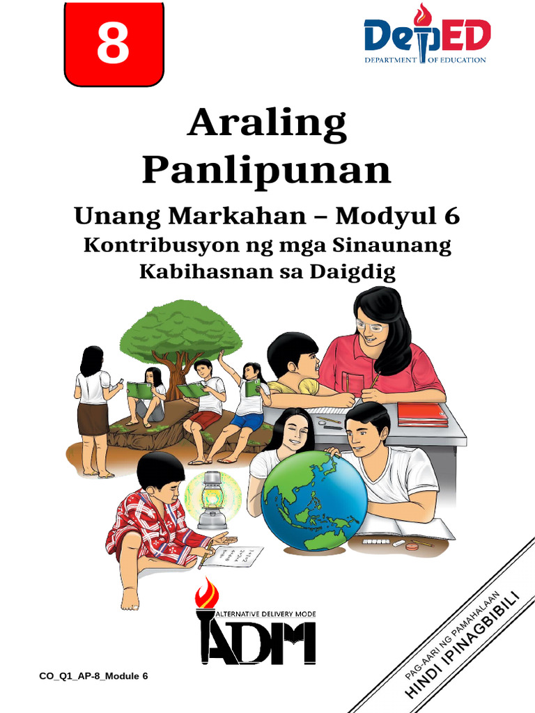 AralingPanlipunan8_Quarter1_Module6_Kontribusyon Ng Mga Sinaunang ...