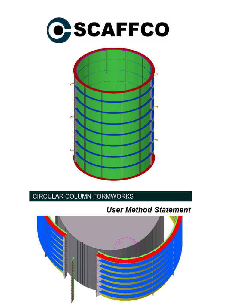 Method Statement - Circular Formwork | PDF | Safety