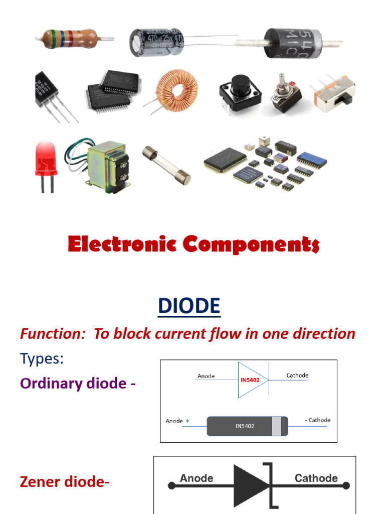 Electronic Components Images | PDF