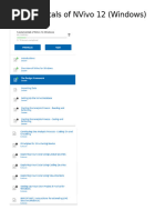 NVivo 14 Qualitative Analysis Guide | PDF