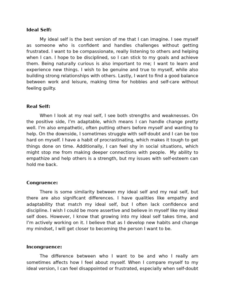 Understanding The Self | PDF
