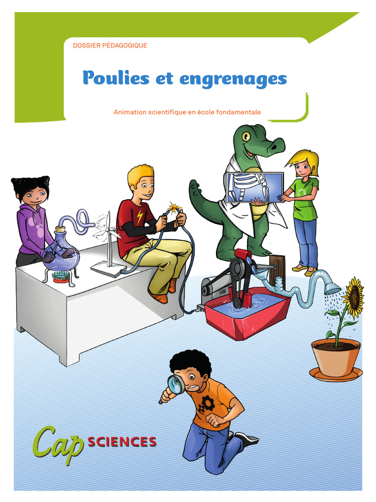 Poulies Et Engrenages | PDF | Ascenseur | Biens manufacturés