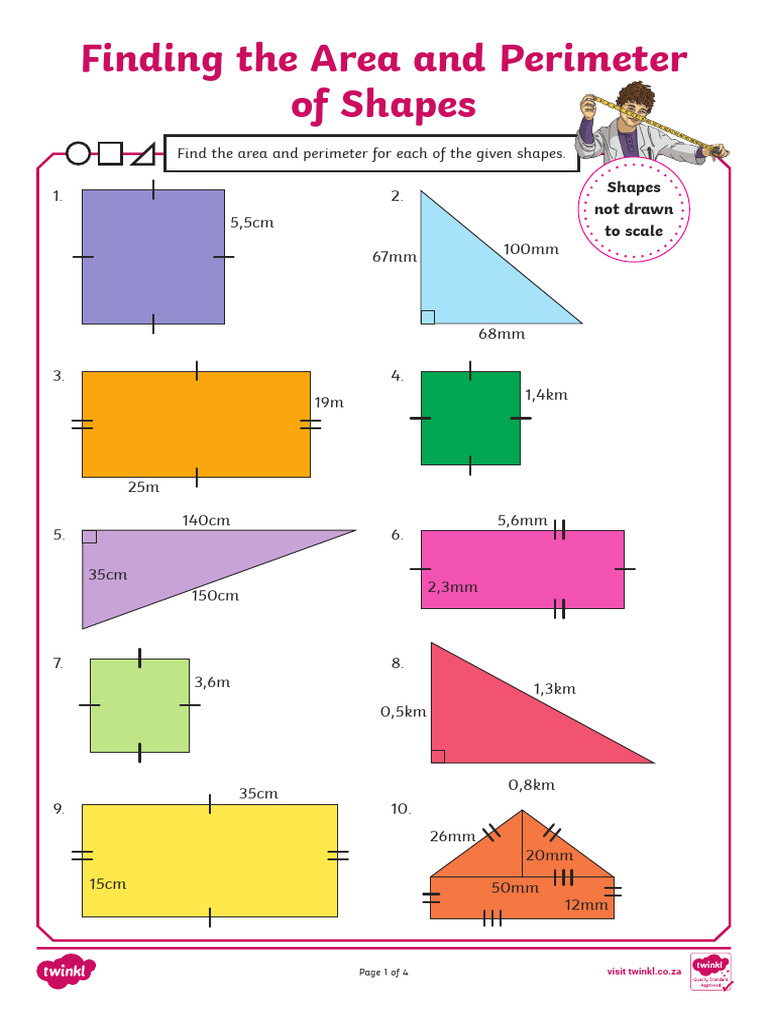 Za m 1721159353 Finding the Area and Perimeter of Shapes Activity Sheet ...
