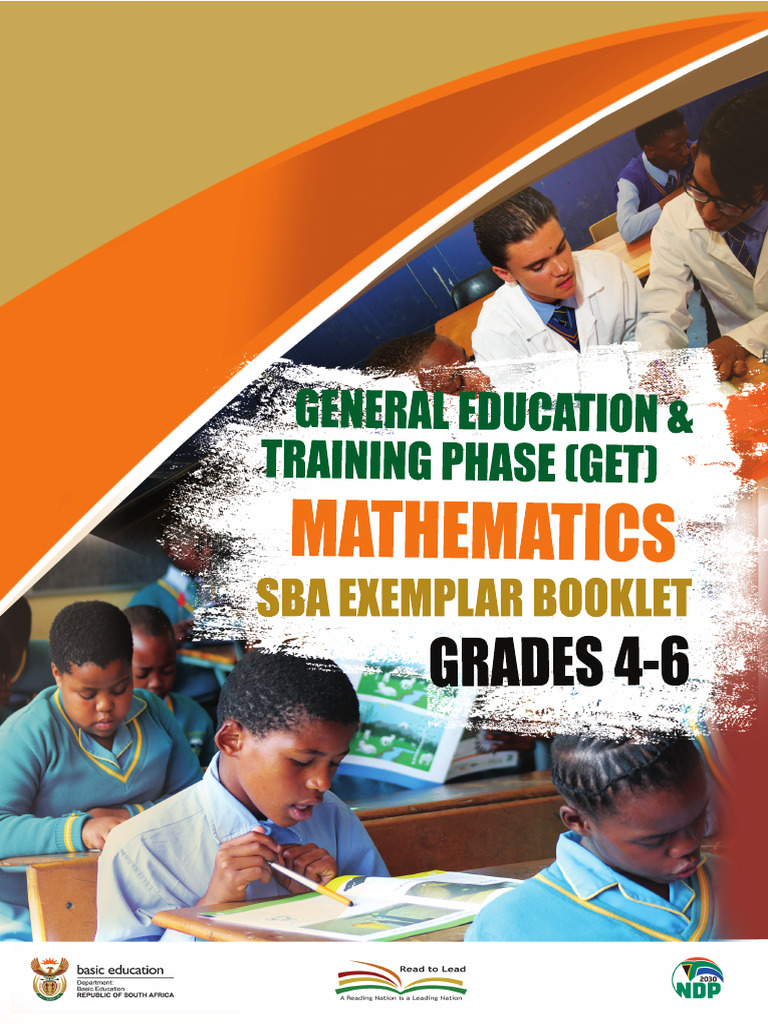 Grade 4 - 6 GET Maths Intermediate(MST) SBA Exemplar | PDF | Multiple ...