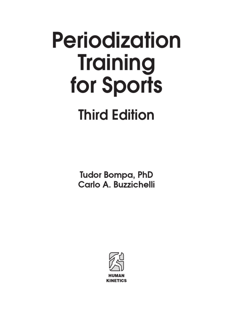 Chapters 1 To 4 Periodization Training Bompa | PDF | Strength Training ...