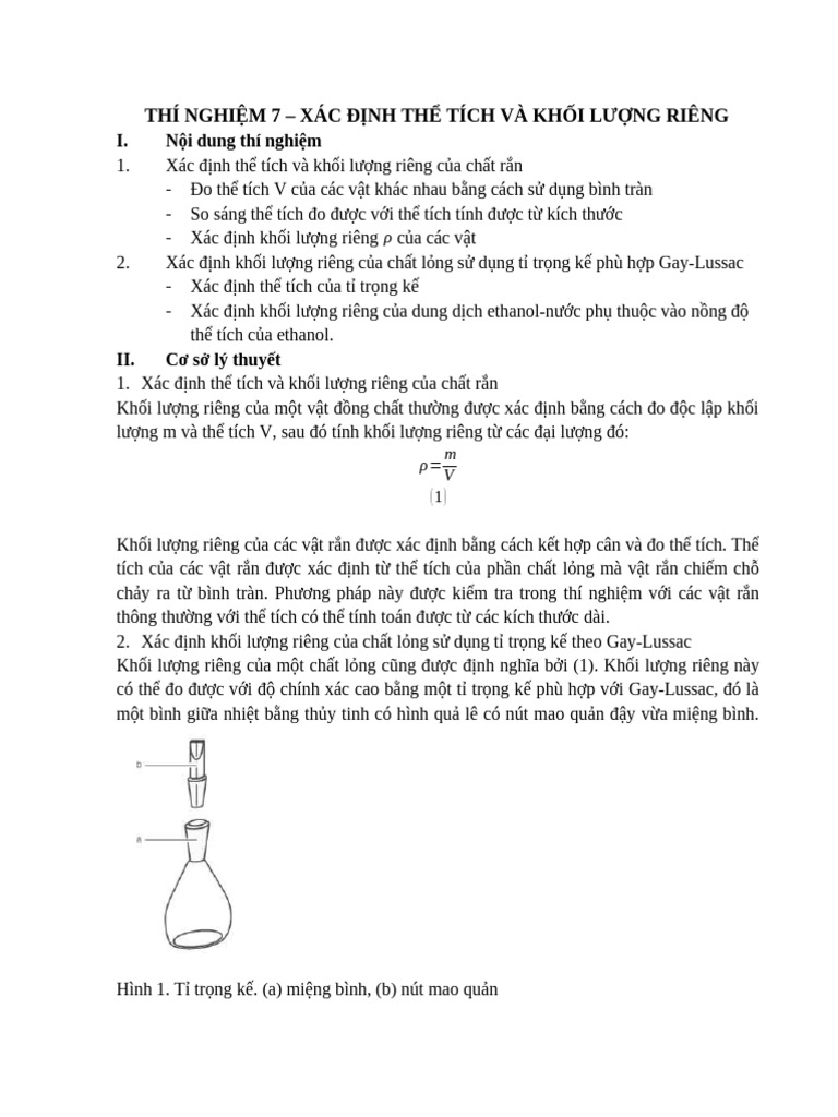 Xac dinh the tich | PDF