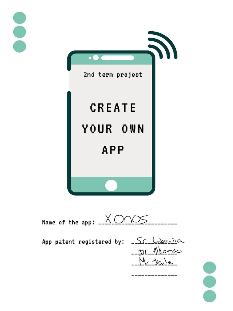 Create Your Own App. Students Handout. | PDF | Mass Media | Marketing