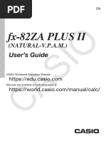 Using Stat Mode on CASIO Calculators | PDF | Mode (Statistics ...
