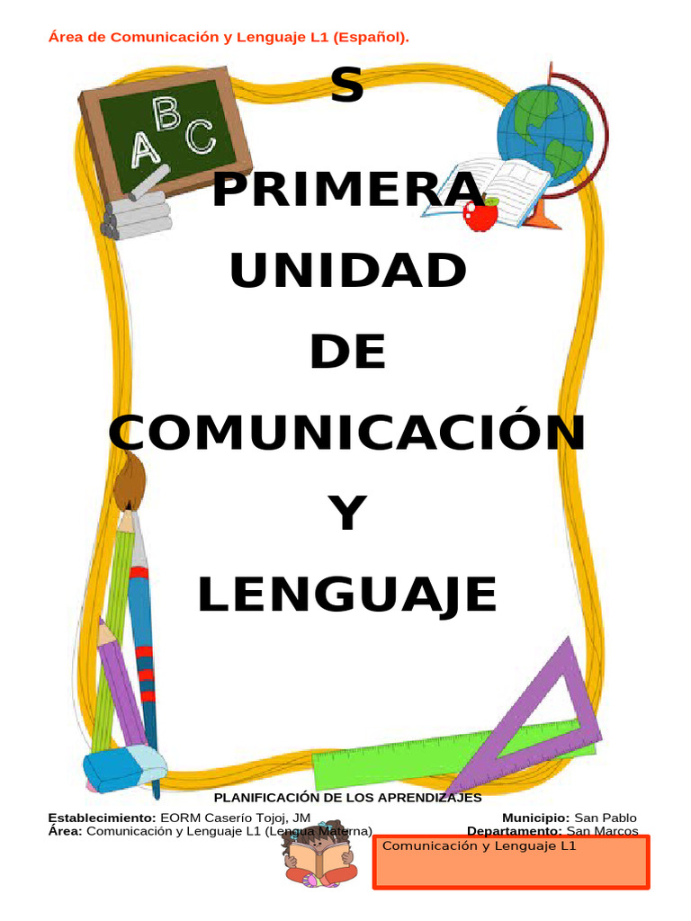 Comunicación y Lenguaje L1 (Español) - Quinto Listo | PDF ...