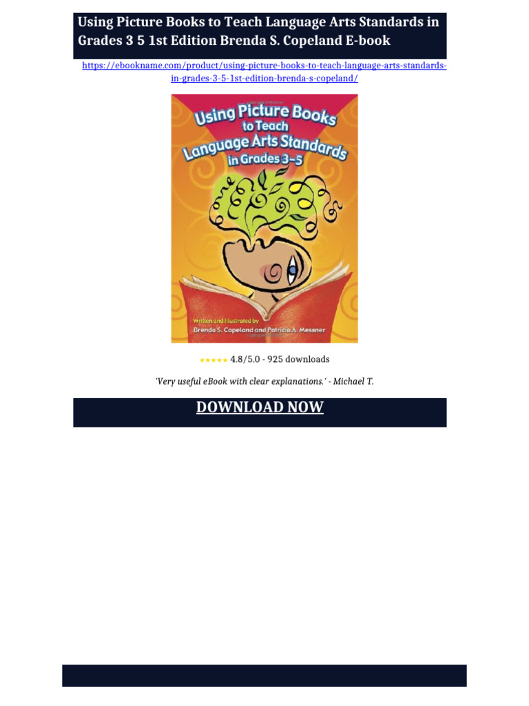 Using Picture Books to Teach Language Arts Standards in Grades 3 5 1st ...