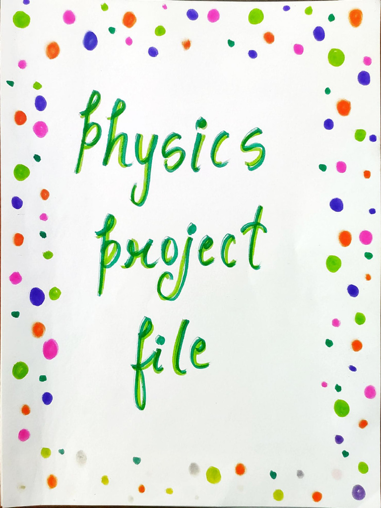 Sample Project File | PDF