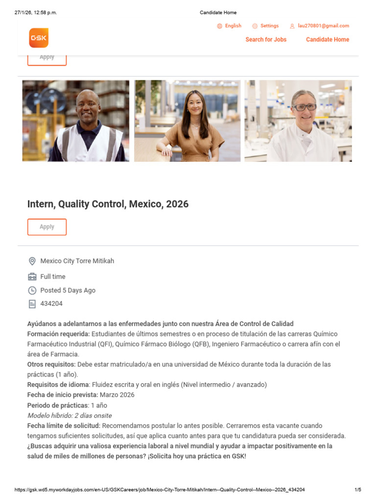 Candidate Home - Quality | PDF | Farmacéutico | Químico