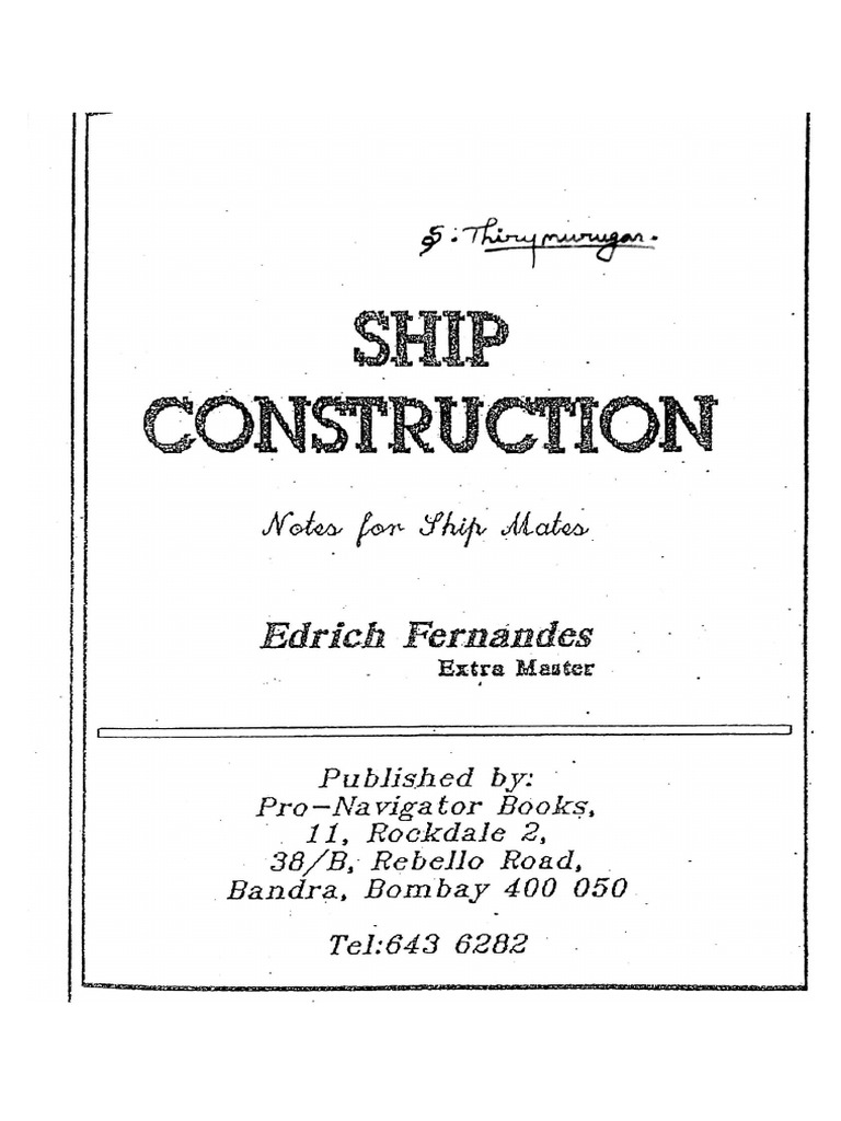 440614157 Ship Construction Edrich Fernandes 1 | PDF
