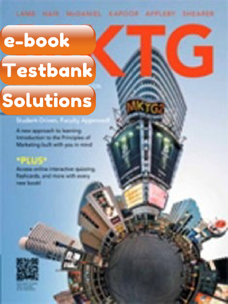 Testbank MKTG 2nd Canadian Edition Lamb Download | PDF | Subscription ...
