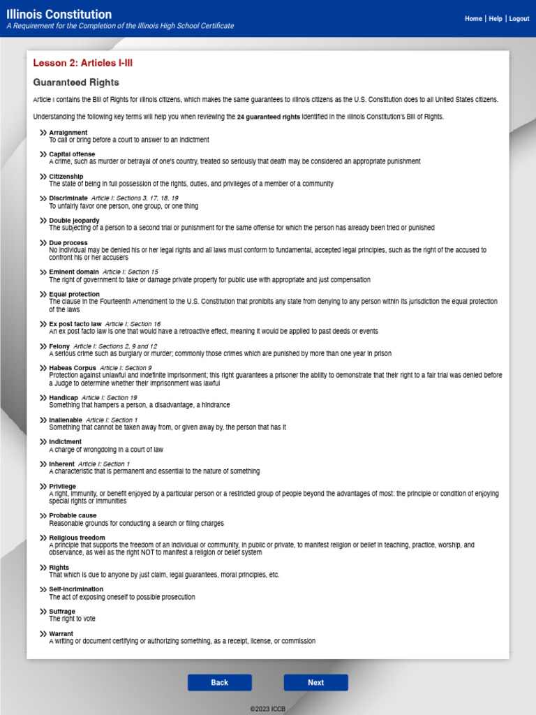 Illinois Constitution 1 | PDF | Article One Of The United States ...
