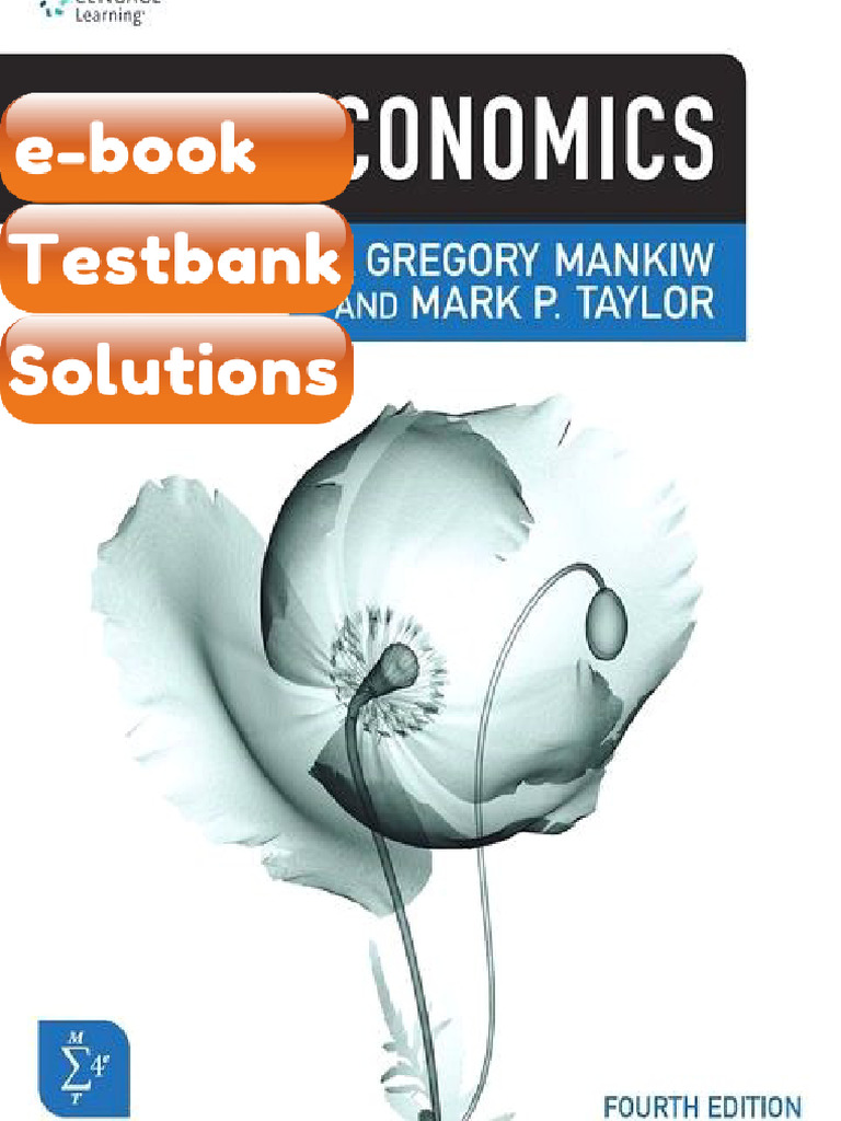 Testbank Economics 4th Edition N Gregory Mankiw Mark P Taylor Download ...