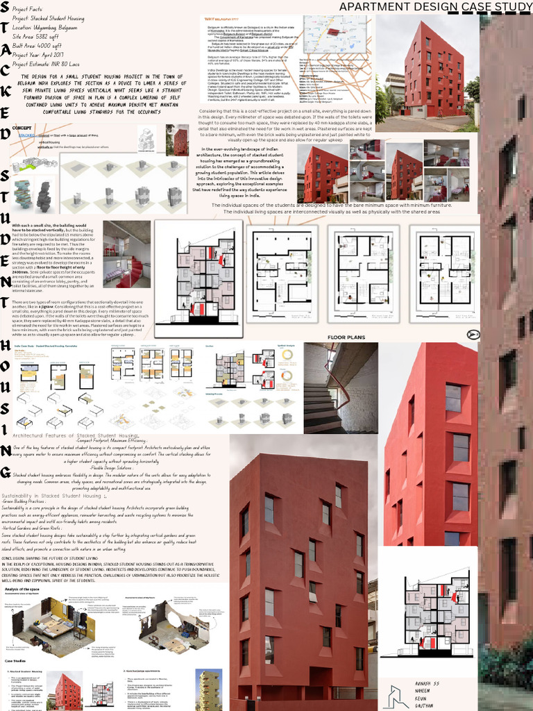 APARTMENT DESIGN CASE STUDY | PDF | Green Building | Design