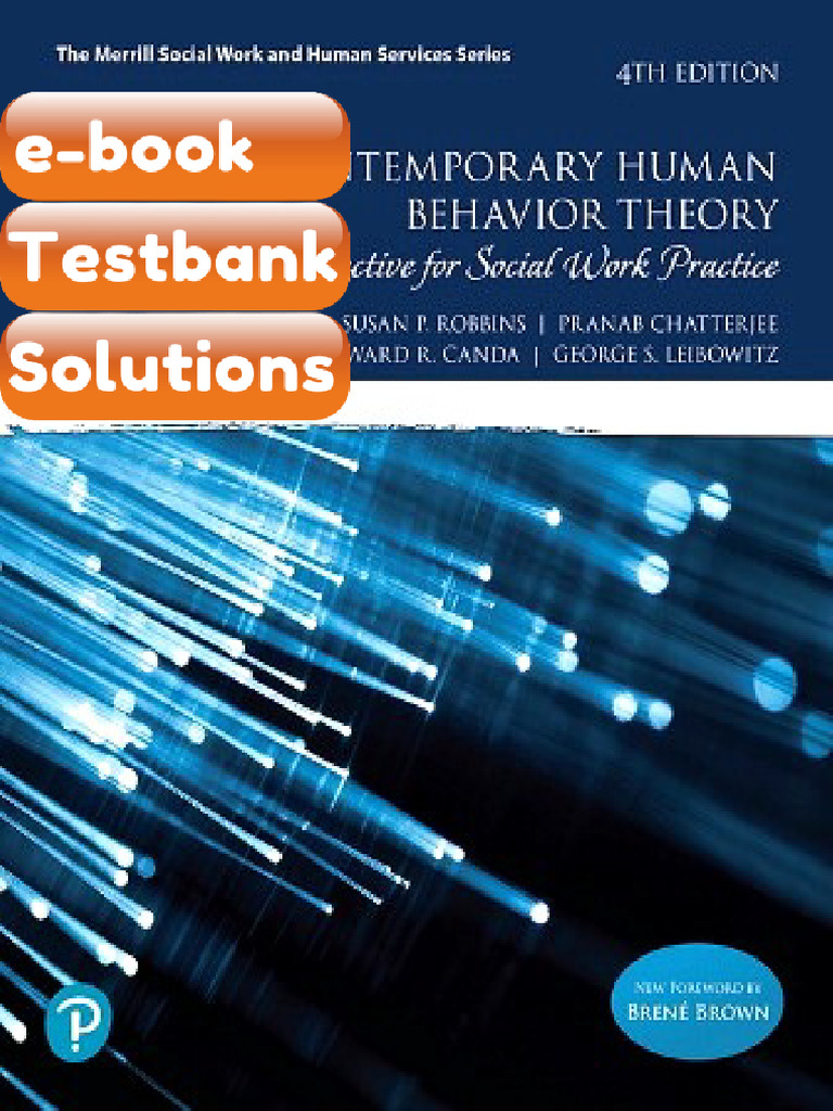 Testbank Contemporary Human Behavior Theory Critical Perspective for ...