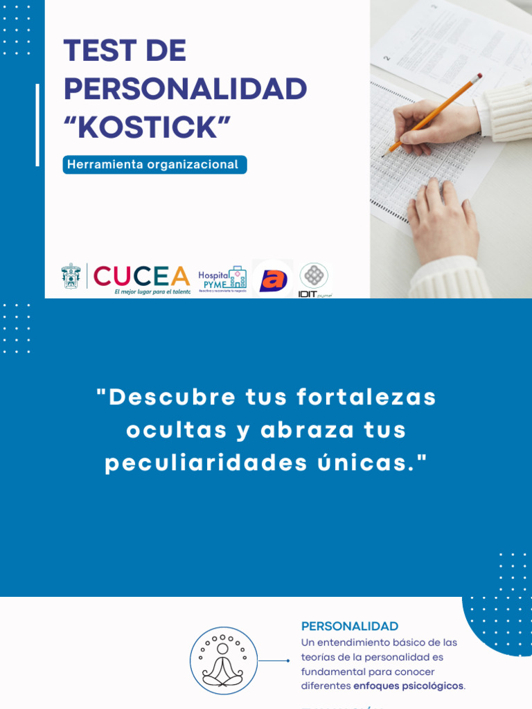 Test Kostick | PDF | Liderazgo | Gestión de recursos humanos