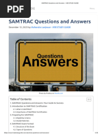 Introduction to SAMTRAC Overview | PDF