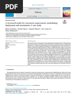 History and Evolution of Continuous Improvement | PDF | Lean ...