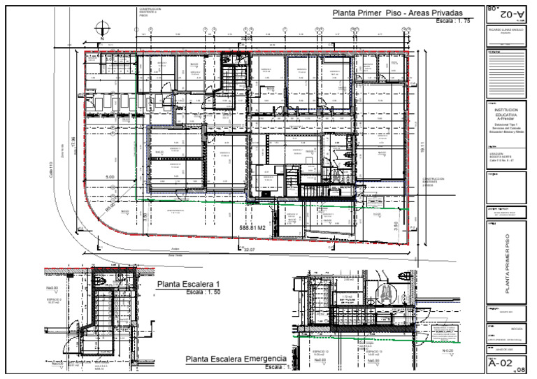 A Pl02 Primer Piso Proy Aprender 290126 Rot 70x50 | PDF