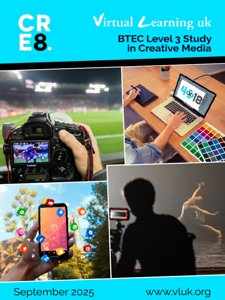 AY25 VLUK CRE8 Creative Media Study Programme | PDF | Learning | Human ...