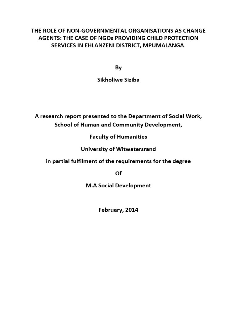 Research Report | PDF | Child Protection | Child Abuse
