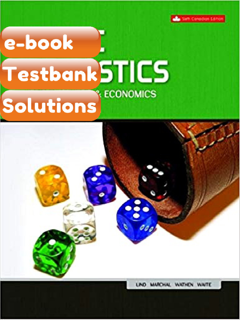 Testbank Basic Statistics for Business and Economics 6th Canadian ...