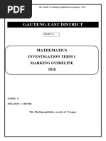 Grade 12 Maths Lit Scope 2025 | PDF | Probability | Measurement