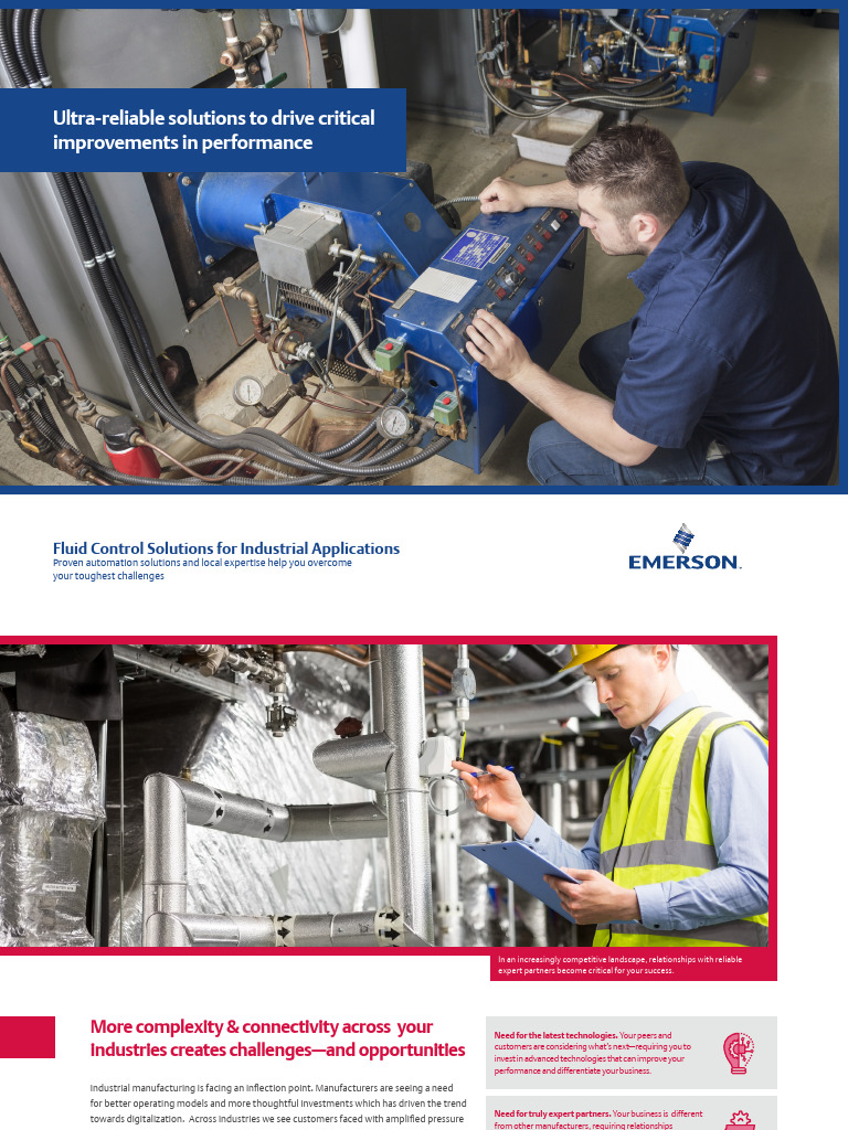 Brochure Industrial Commercial Segment Emerson en 5407306 | PDF | Valve ...