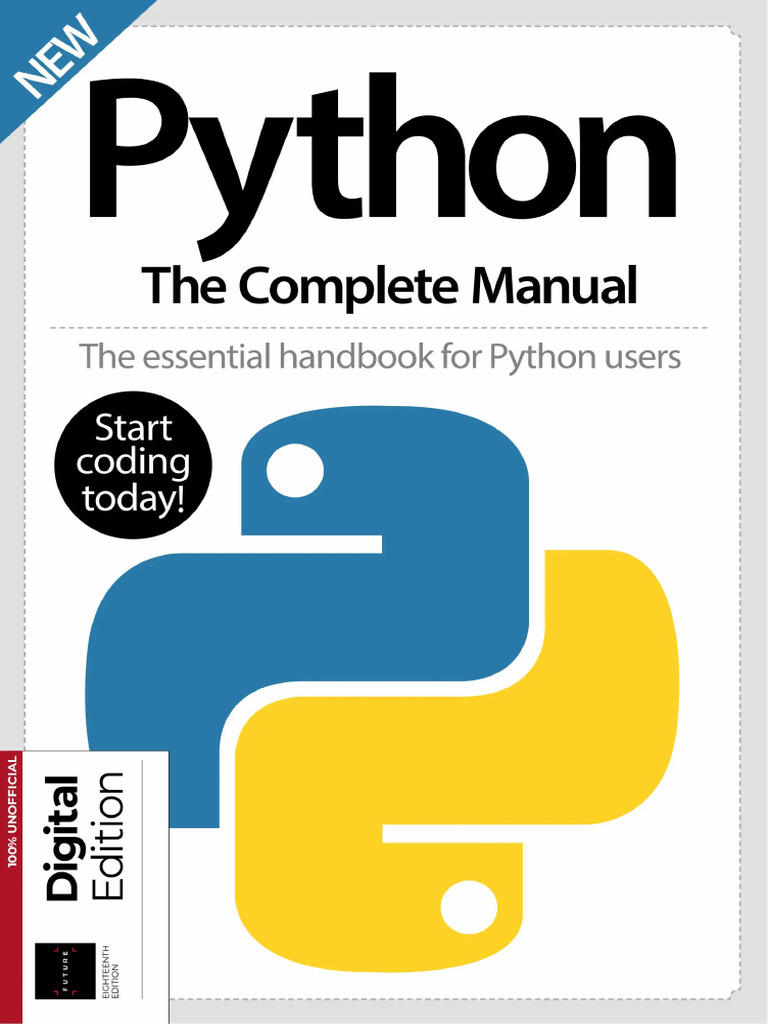 Python the Complete Manual - 18th Edition, 2025 | PDF
