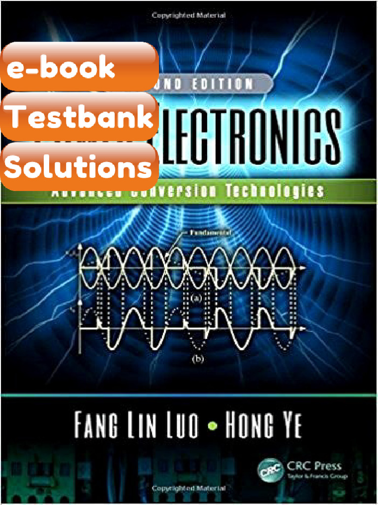 Testbank Power Electronics Advanced Conversion Technologies 2nd Luo E ...