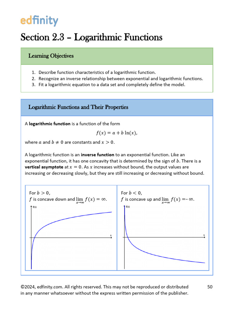 Modern Business Calculus I - Section 2.3 | PDF | Function (Mathematics ...