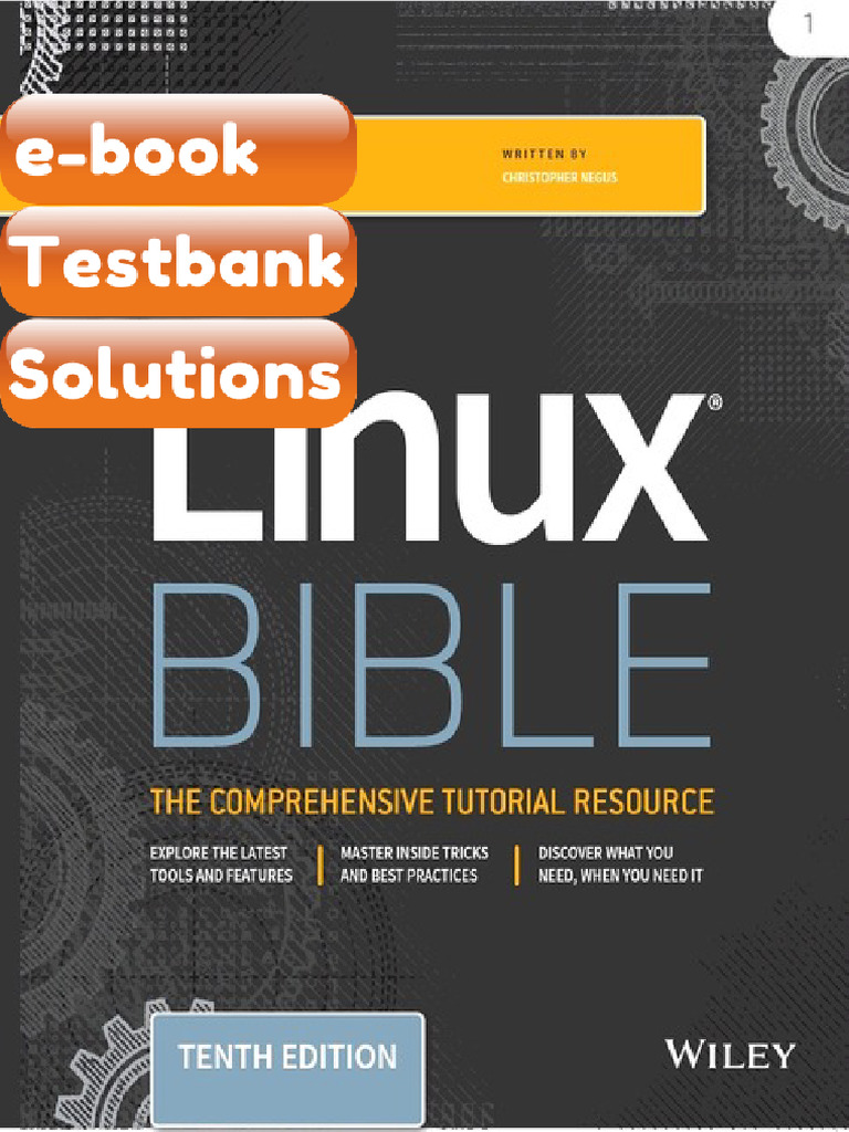 Testbank Linux Bible Christopher Negus | PDF | Subscription Business ...