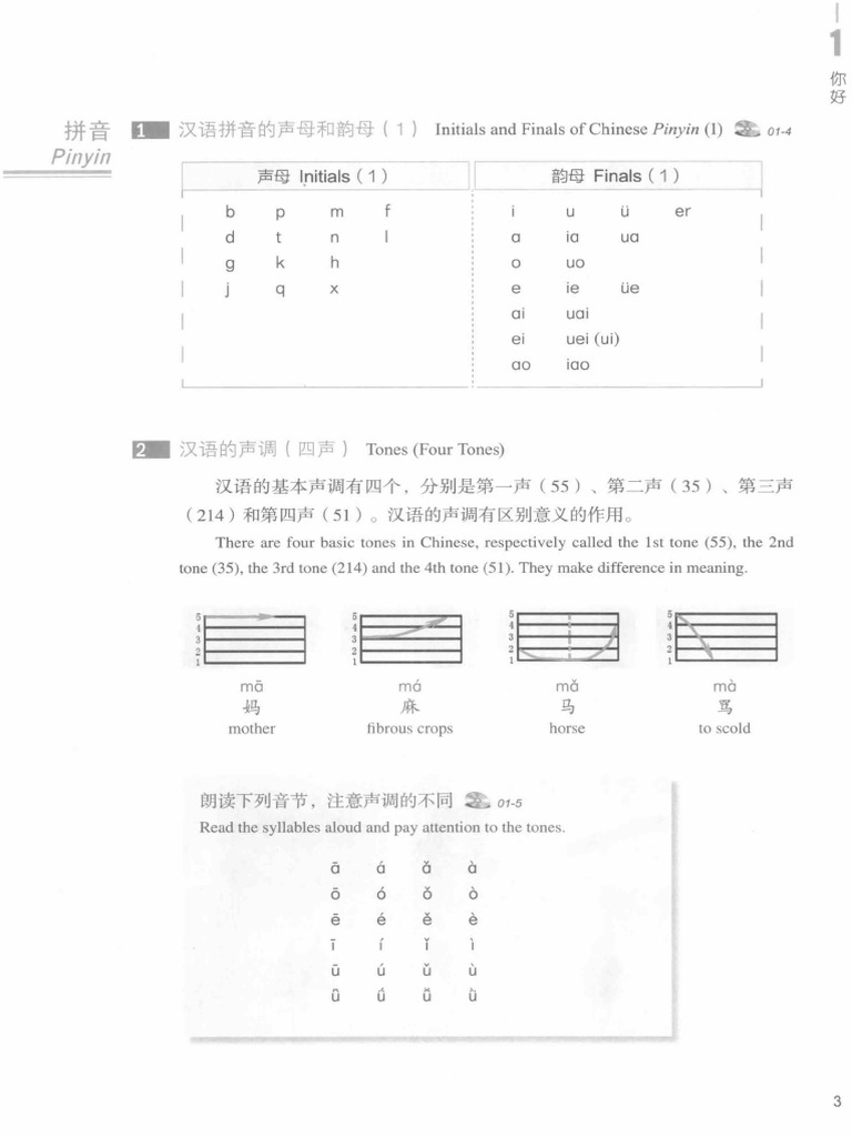 HSK1 Exercises | PDF