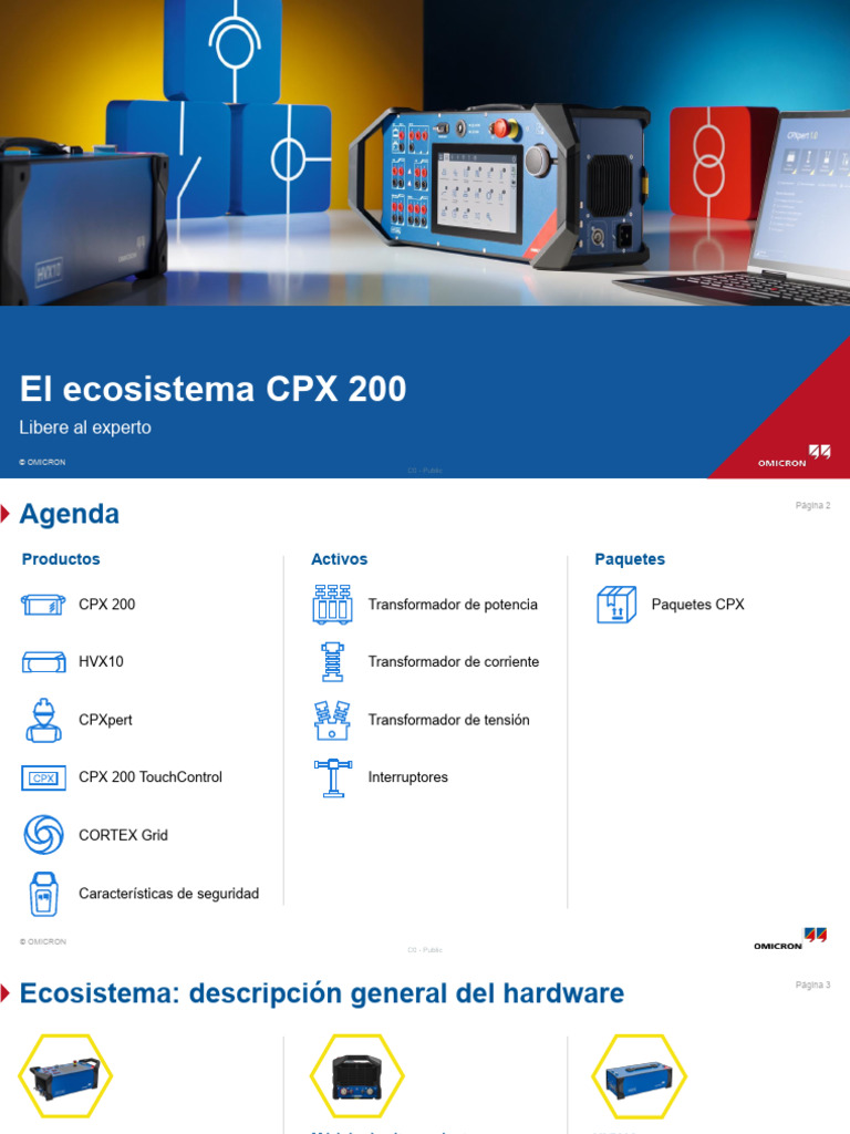 CPX 200 Ecosystem Presentation | PDF | Corriente continua | Transformador