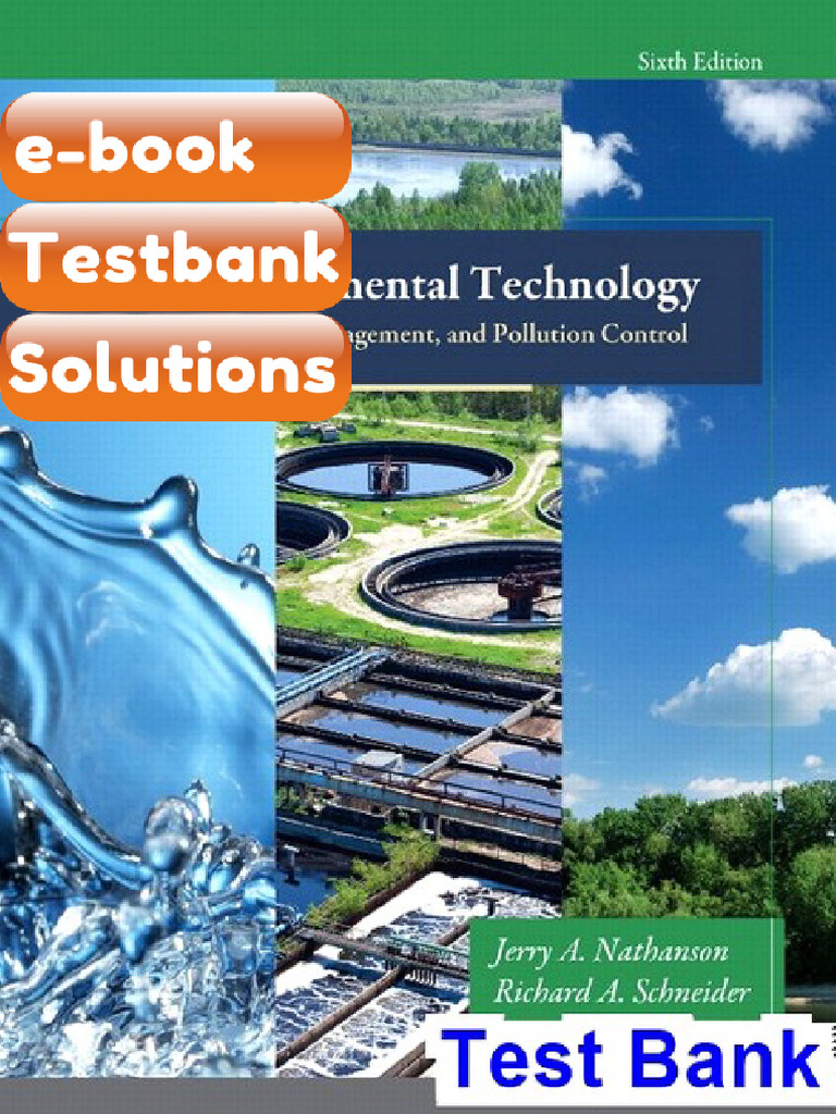 Testbank Basic Environmental Technology Water Supply Waste Management ...