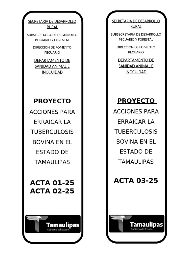 Cubiertas para Folders TB | PDF