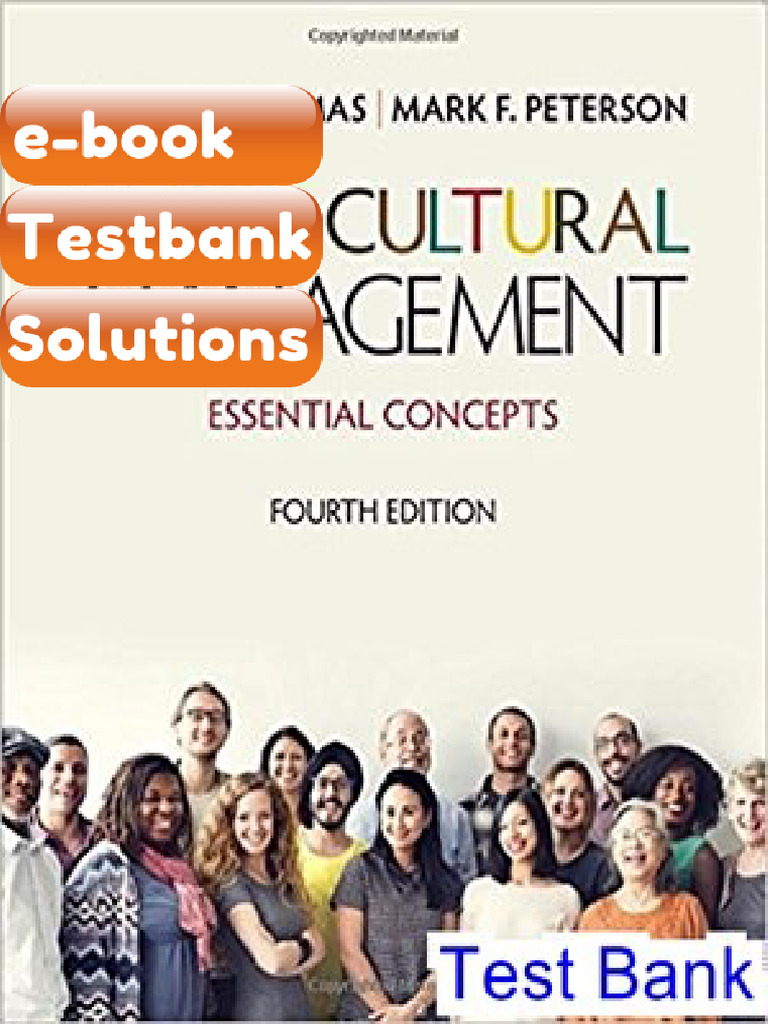 Testbank Cross Cultural Management Essential Concepts 4th Edition ...